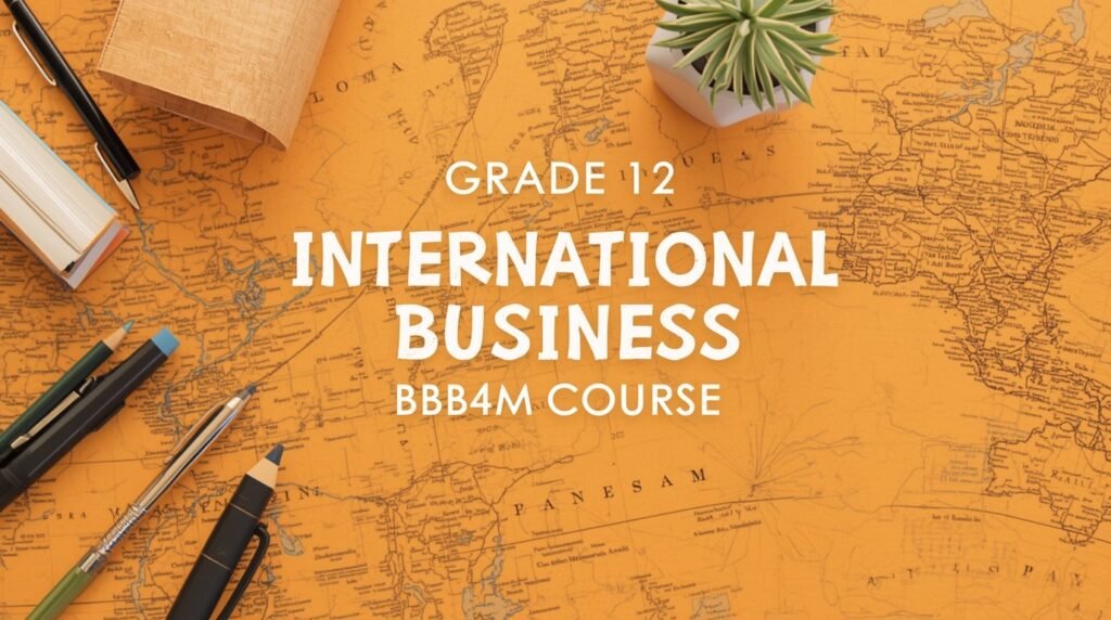 BBB4M Grade 12 International Business Course | USCA Academy