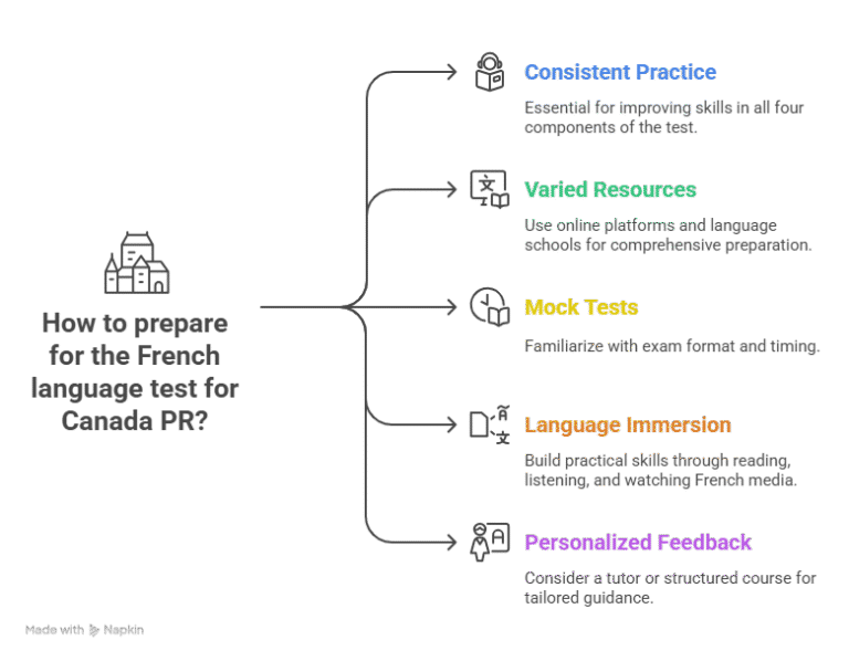 French Level For Canada PR 2026: TEF/TCF & CRS Points